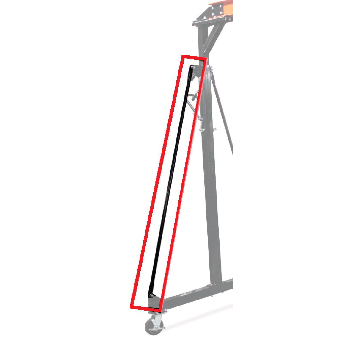 UNICRAFT Strebe PK 1 RAL9005 SM-0617210022