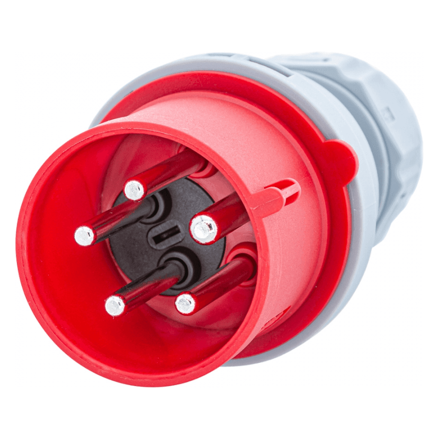 Fluxon CEE Stecker - 5 polig 32A 400V - mit Phasenwender - IP44 — Tools.de TP Profishop GmbH